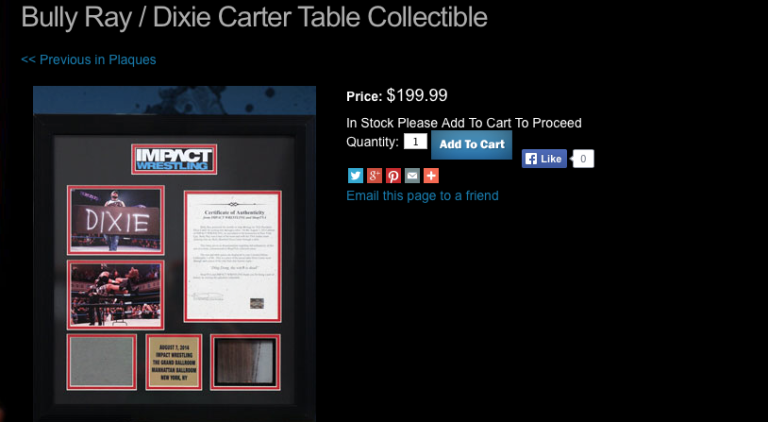 Dixie Carter Broken Table Collectable | Someone Bought This?!