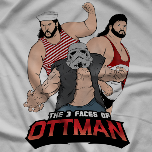 Fred Ottman "The Three Faces Of Ottman" T-Shirt | Someone Bought This?!