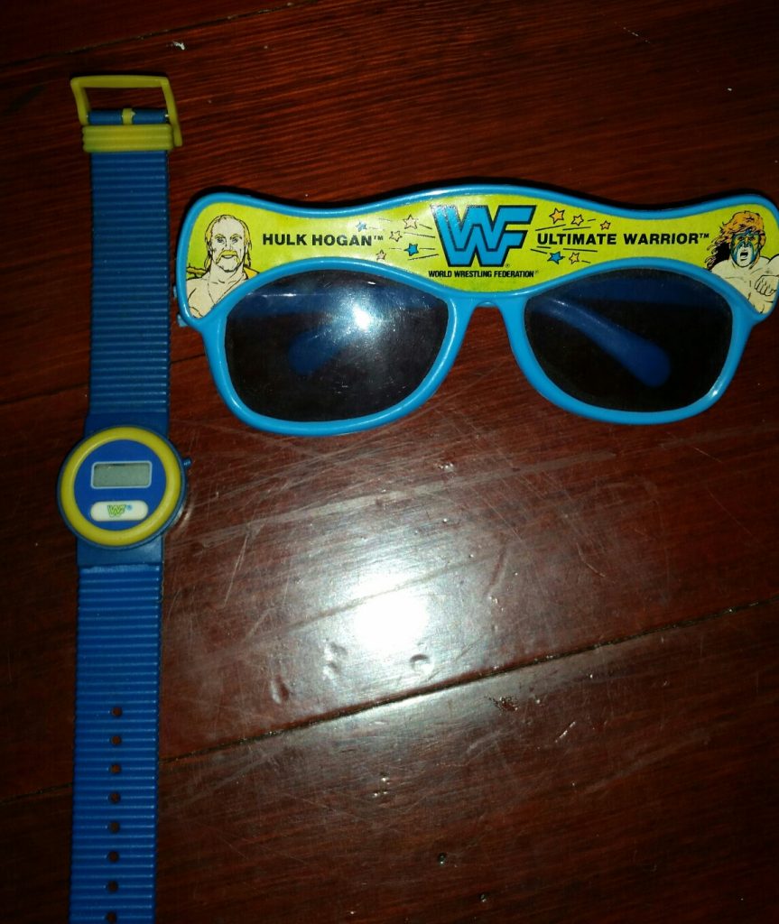 Hulk Hogan And Ultimate Warrior Sunglasses And Watch | Someone Bought ...