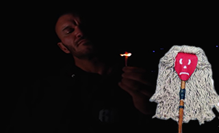 Randy Orton Lights WWE Legend Moppy On Fire | WrestleCrap