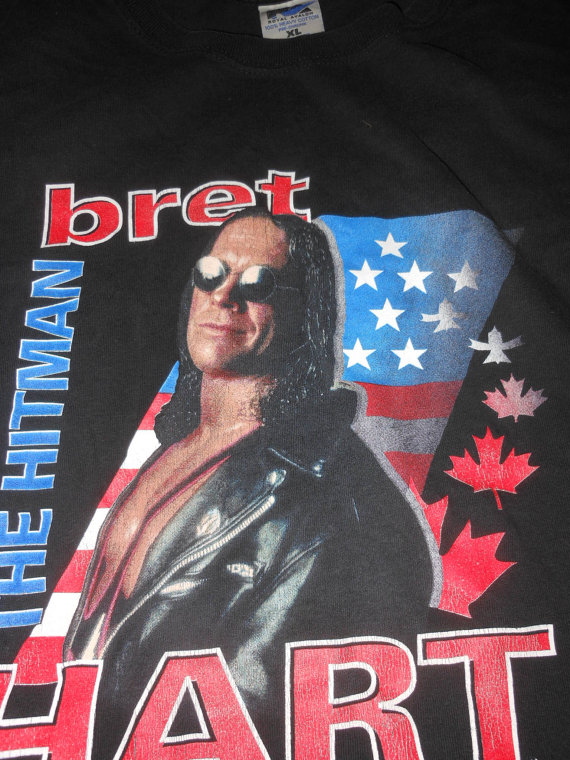Bret Hart American Flag T-Shirt | Someone Bought This?!