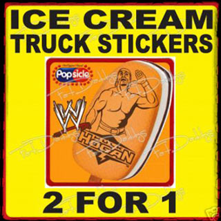 Hulk Hogan Ice Cream Bar Stickers | Someone Bought This?!