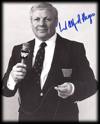 Lord Alfred Hayes Autographed 8x10 Photo | Someone Bought This?!