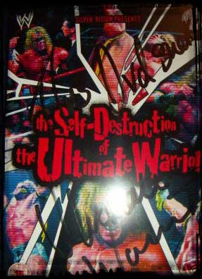 Ultimate Warrior Autographed DVD | Someone Bought This?!