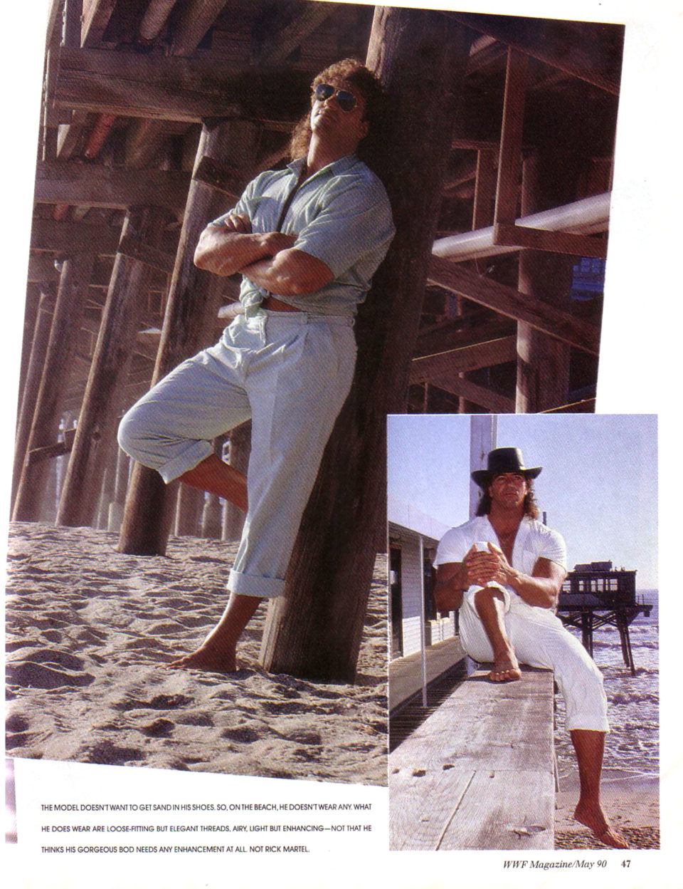 Rick Martel's 1990 Fashion Show | WrestleCrap