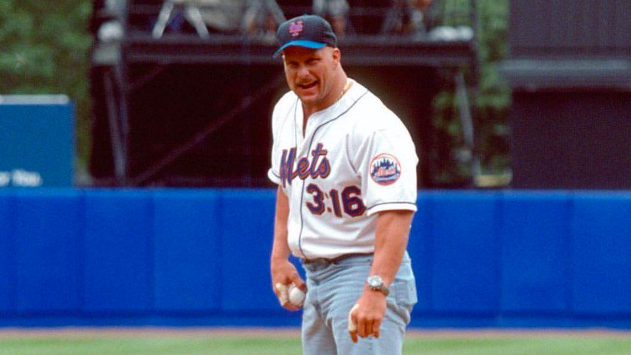 Stone Cold Steve Austin Visits The Phillies And Mets | WrestleCrap