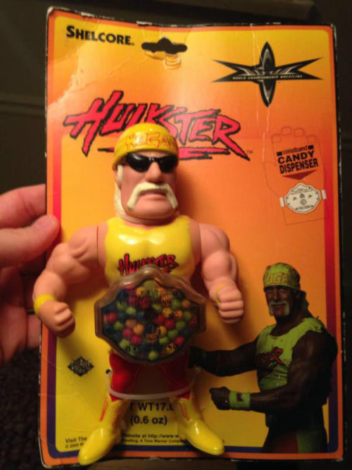 Hulk Hogan Wristband Candy Dispenser | Someone Bought This?!
