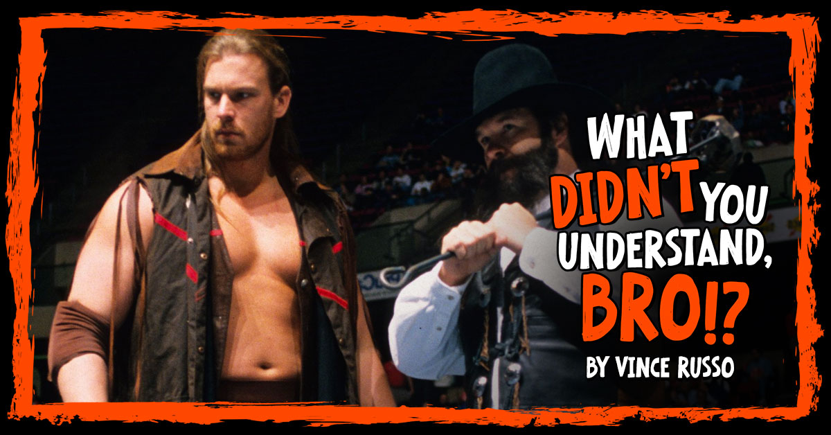 Vince Russo: What Didn't You Understand About Justin Hawk Bradshaw?