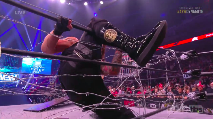Barbed Wire Everywhere Shark Cage Match | The Worst of AEW
