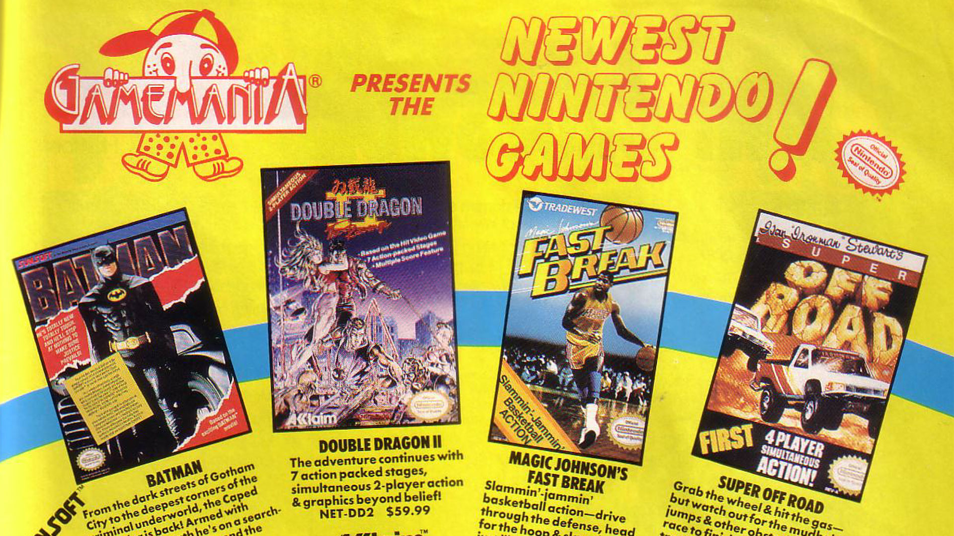 Videogame Ads from March 1990! | WrestleCrap