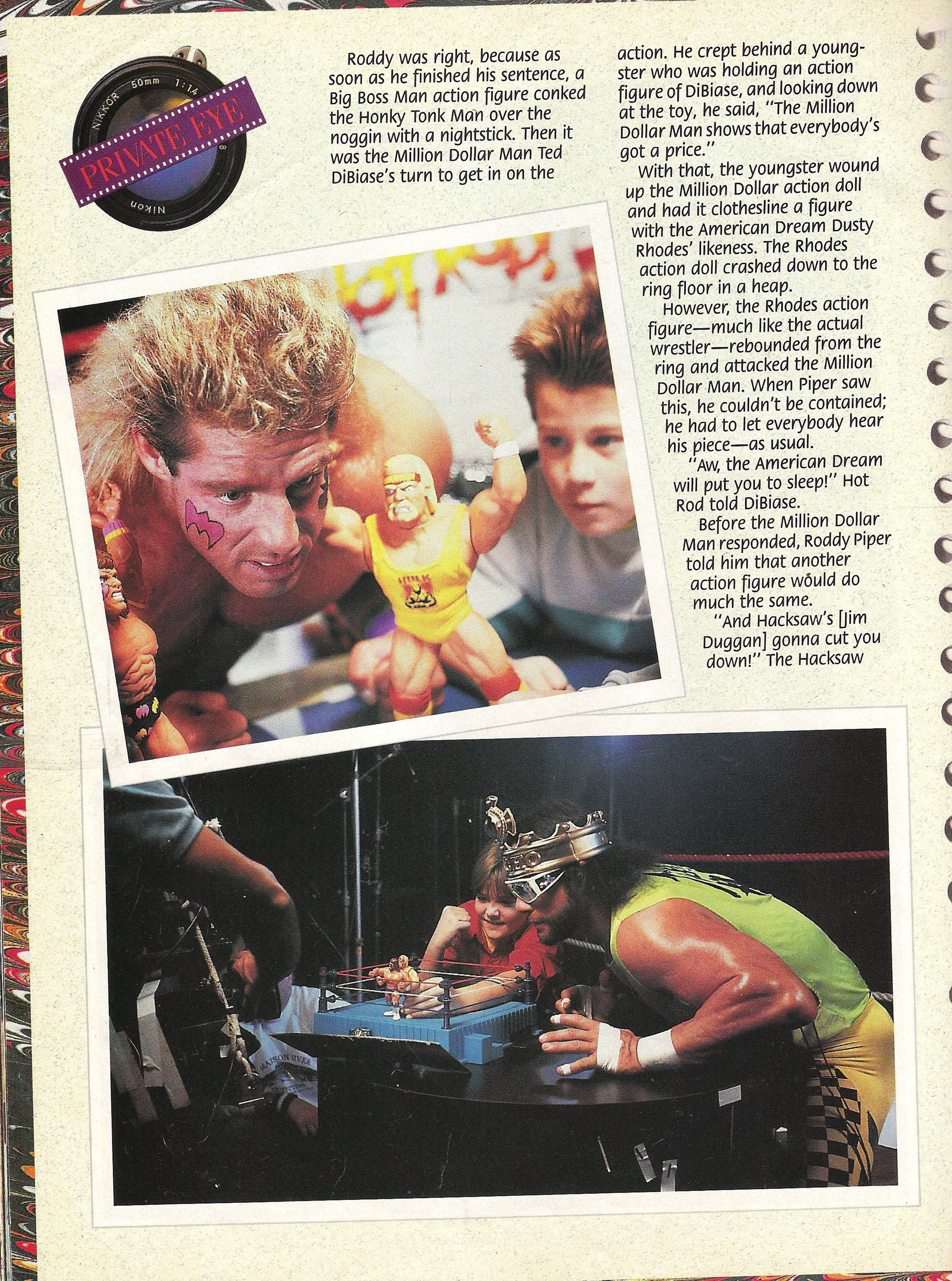 WWF Action Figures Detailed in the February 1991 WWF Magazine ...