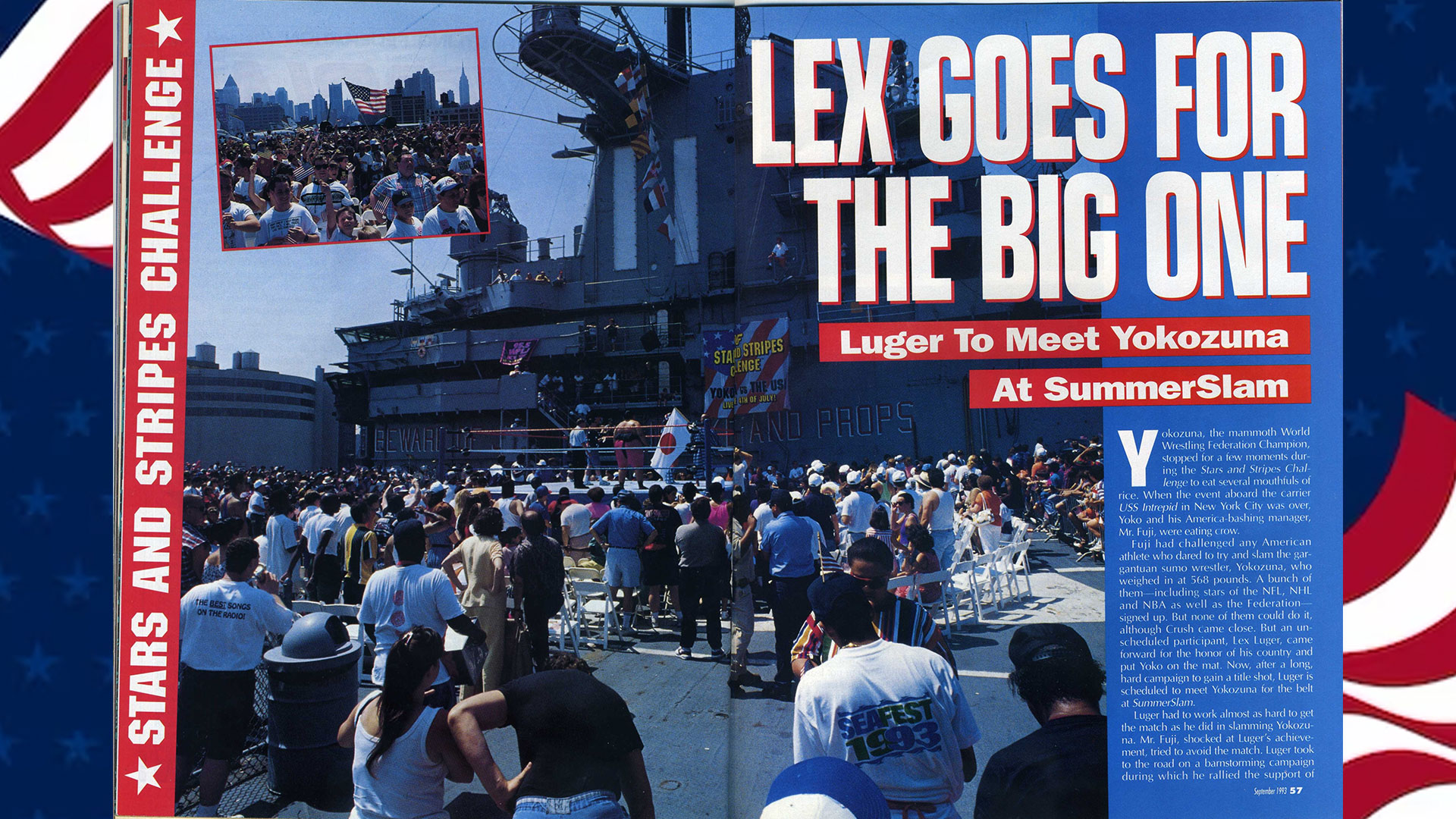 Lex Express Coverage in WWF Magazine! | WrestleCrap