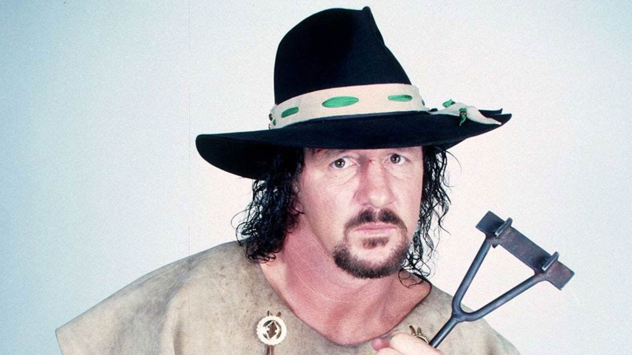 Terry Funk Destroys a Jobber...and Ring Announcer Mel Phillips in an ...