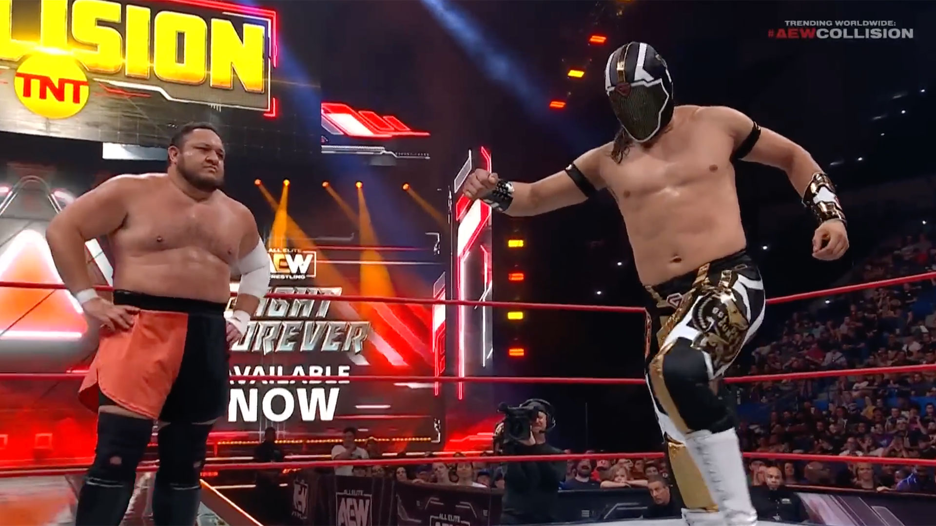 Samoa Joe vs. Gravity | WrestleCrap