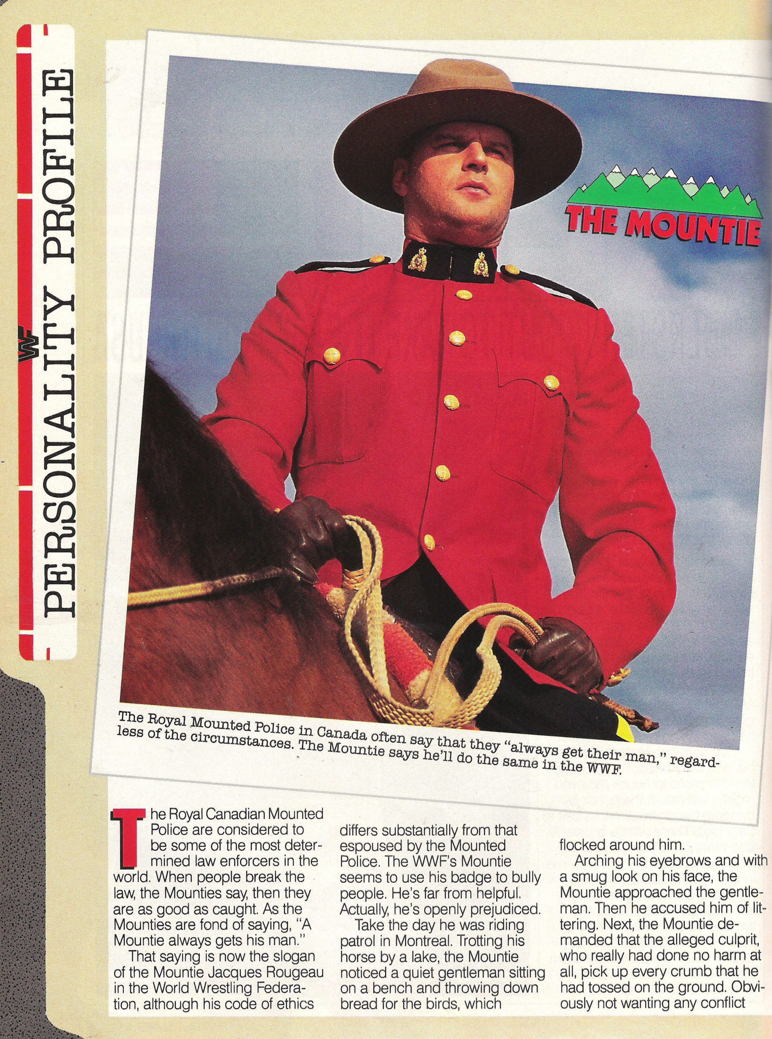 The Amazing Story of The Mountie Stopping a Man from a Heinous Crime ...