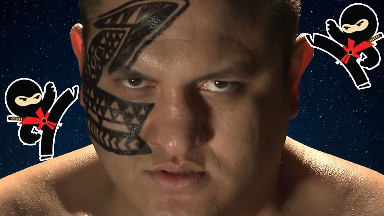 Samoa Joe in TNA - Paints His Face, Gets a Giant Knife, Turns Heel, and ...