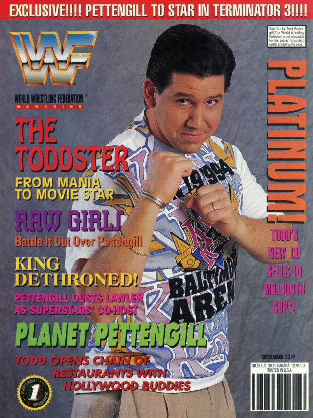 Todd Pettengill On the Cover of WWF Magazine. Wait, What? | WrestleCrap