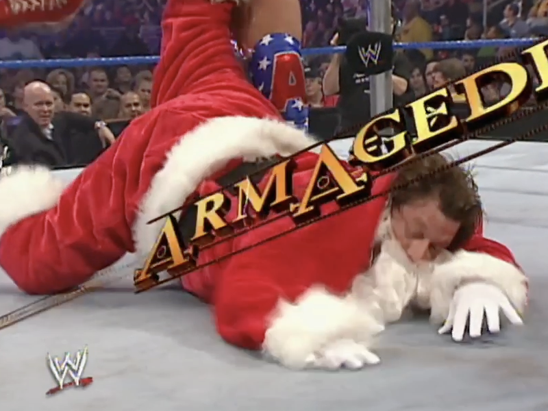 Kurt Angle vs. Santa Claus | The Worst of WWE