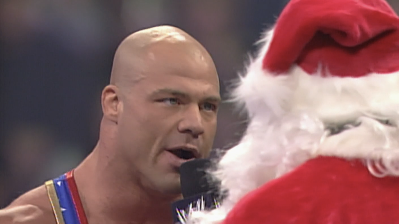 Kurt Angle vs. Santa Claus | The Worst of WWE
