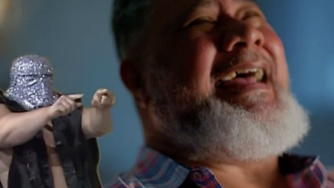 Haku Loses It Upon Seeing the Shockmaster's Debut! | WrestleCrap