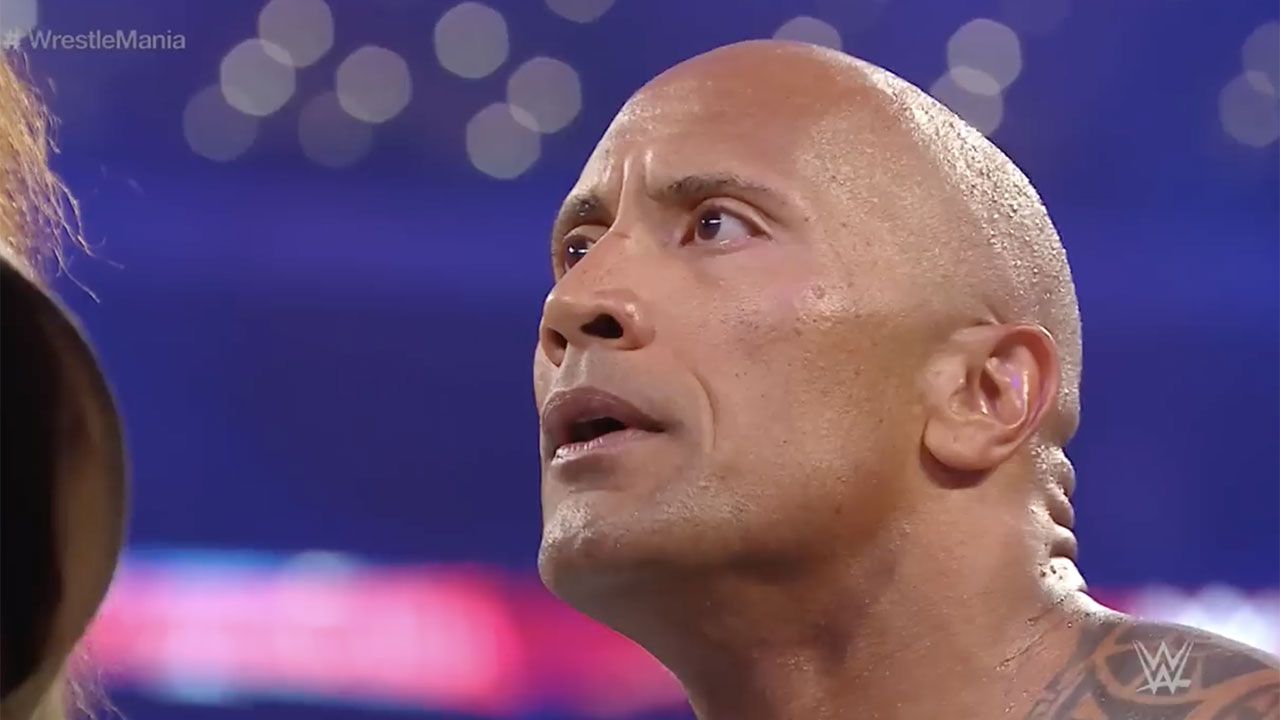 Hopefully The Rock's Match Is Longer At This Year's WrestleMania ...