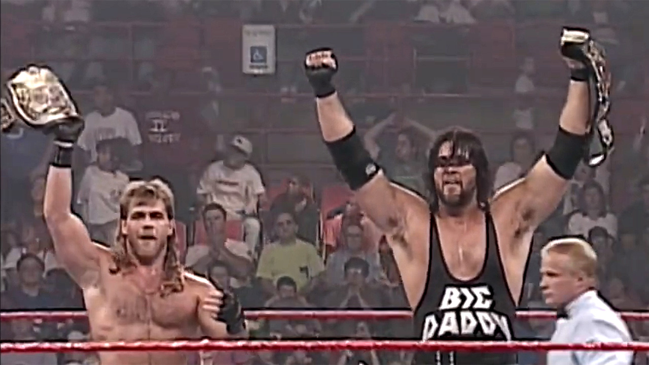 HBK & Diesel SQUASH Kanyon and His Partner With an AMAZING Perm-Mullet ...