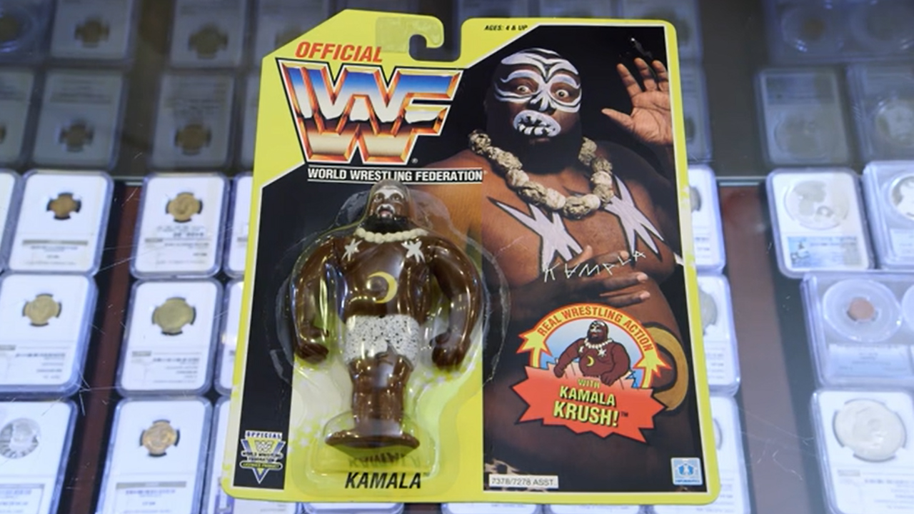 Pawn Stars Find A Fake Kamala Action Figure | WrestleCrap