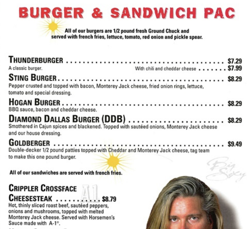 WCW Nitro Grill Grand Opening Party - Home of the Sting Lima Bean ...