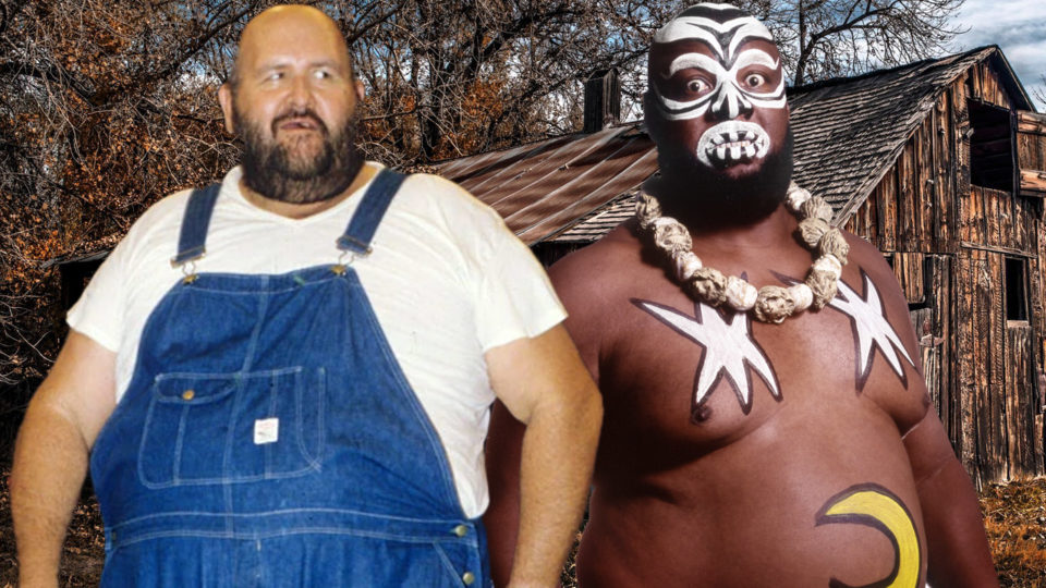 Uncle Elmer Cross Plays as Kamala. Seriously. | WrestleCrap