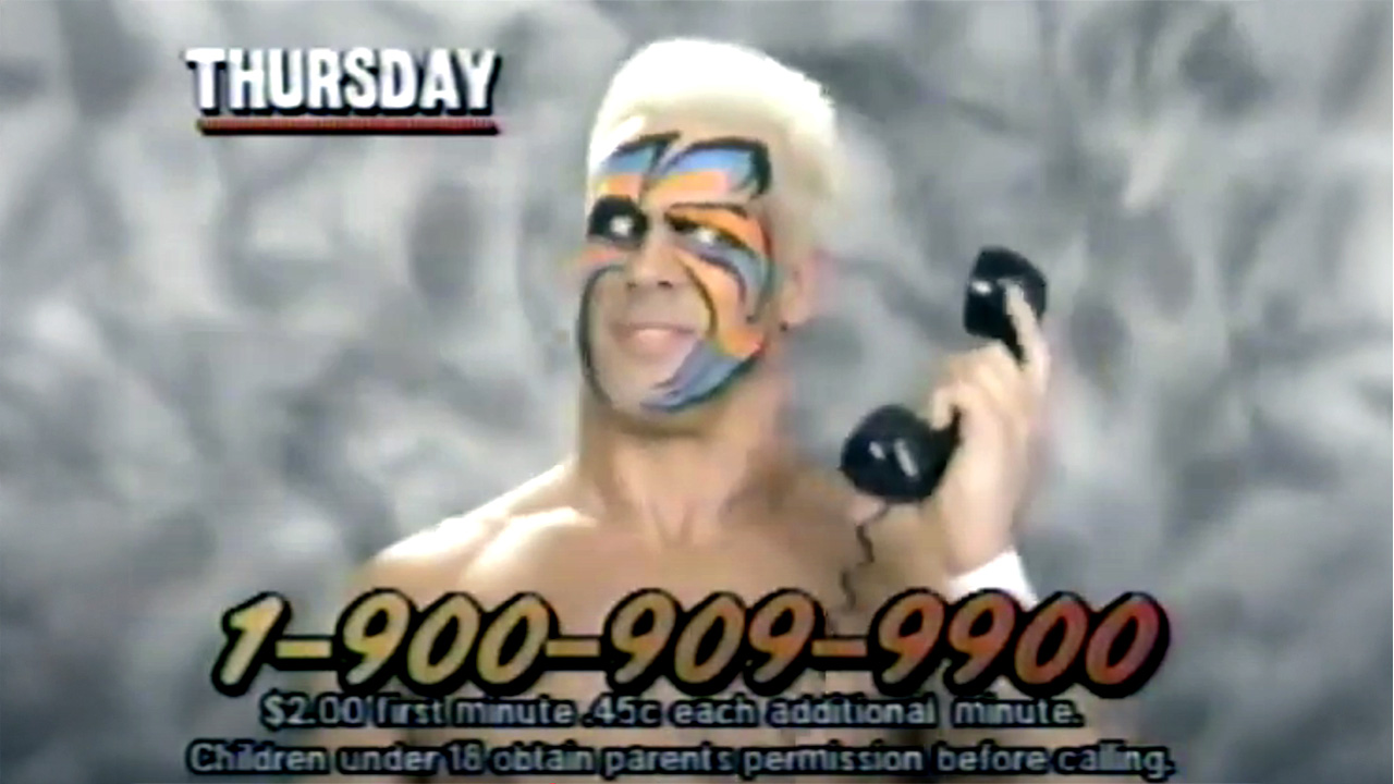 Introducing the NEW WCW Hotline - 1-900-909-9900!! | WrestleCrap