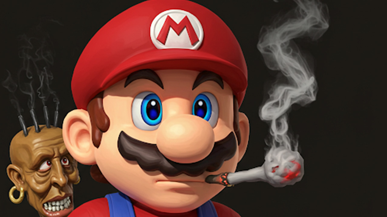 Super DUPER Mario Tells Us Not to Do Drugs! | WrestleCrap