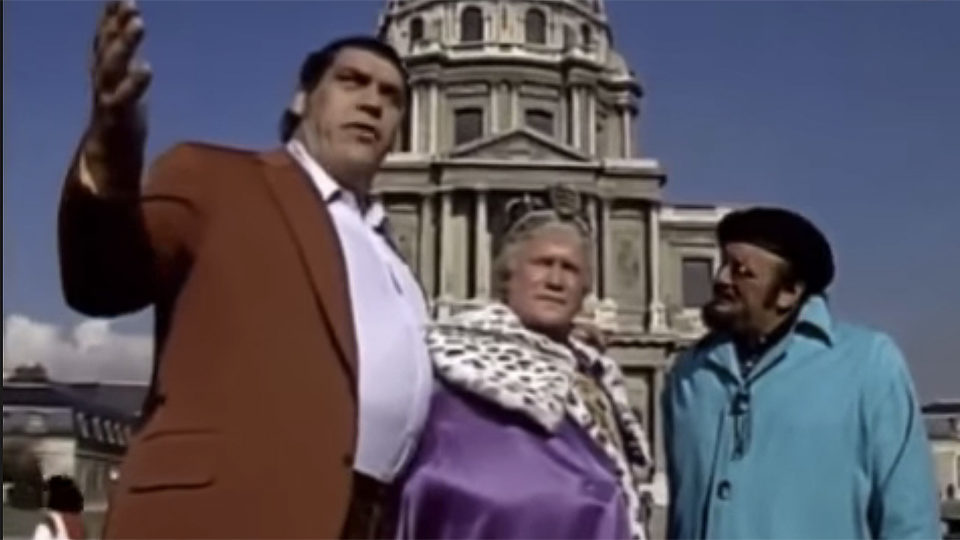 Andre the Giant, Harley Race, and Frenchie Martin Invade Napoleon's ...