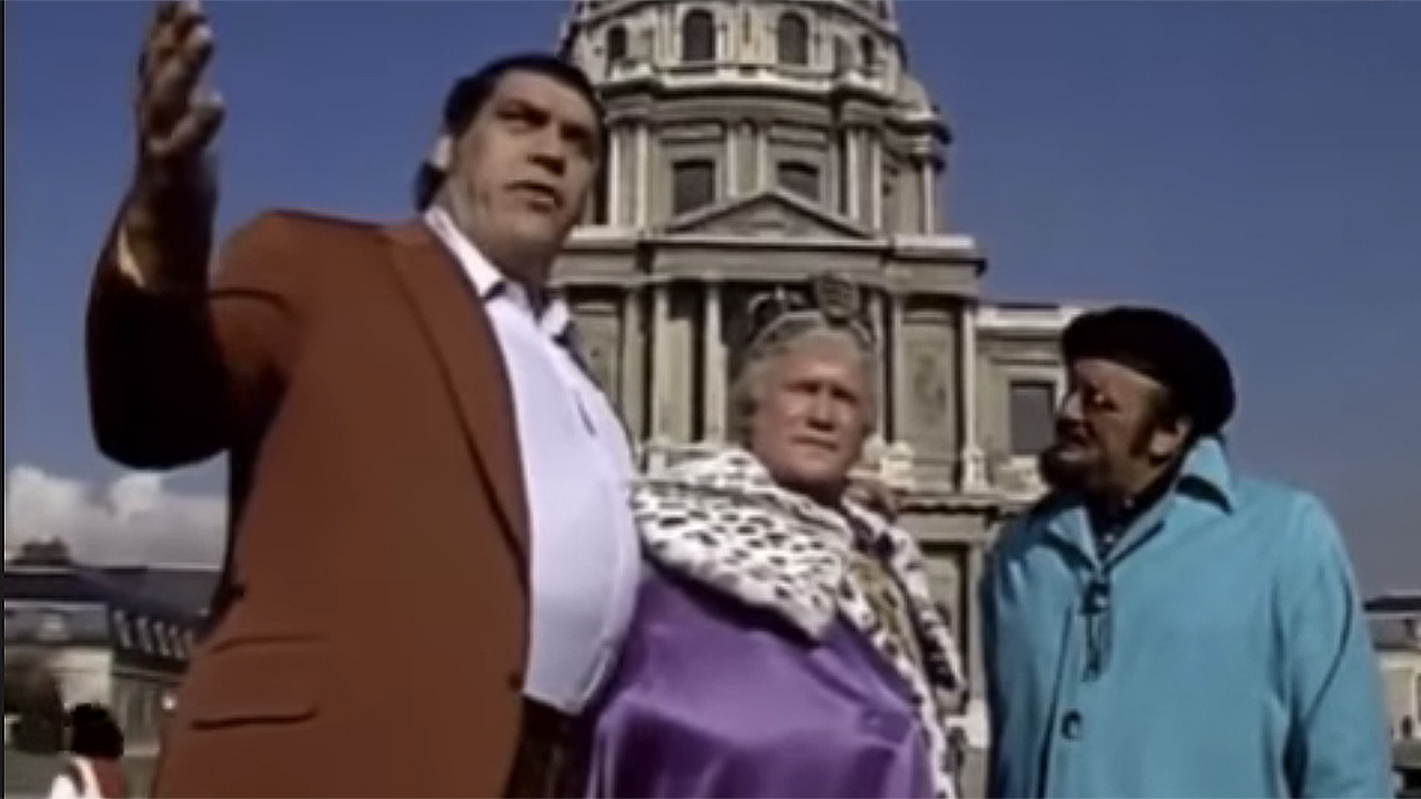 Andre the Giant, Harley Race, and Frenchie Martin Invade Napoleon's ...