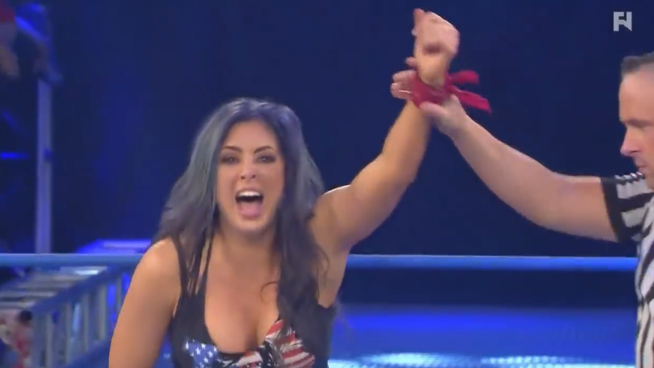 Rebel Beats An Undead Maid Of Honor | WrestleCrap