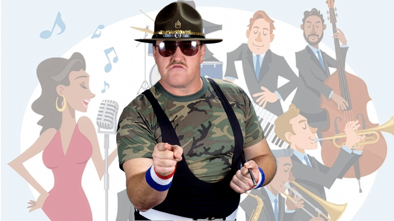Wrestling Tonight...Big Band Style! Featuring Sgt. Slaughter, Hulk ...