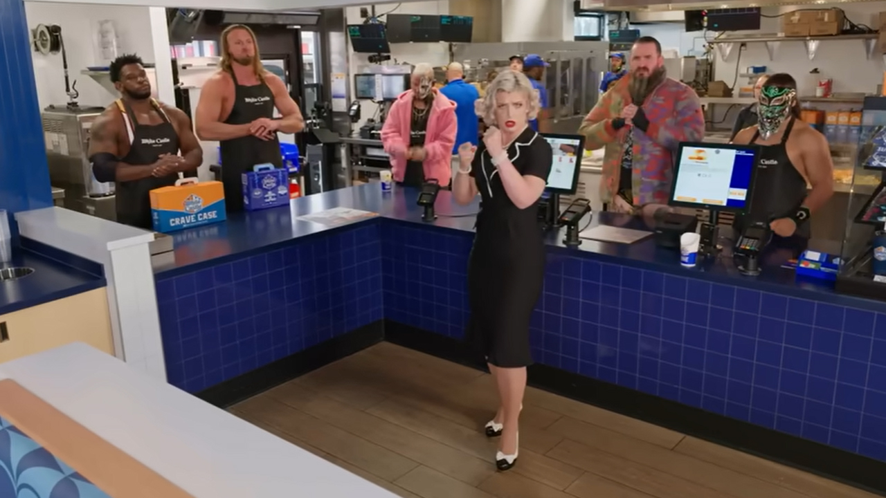 AEW Stars Work At White Castle | WrestleCrap