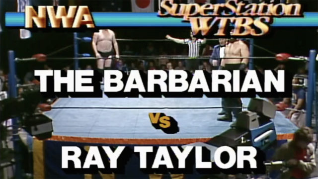 The Barbarian SQUASHES Ray Traylor...aka The Big Bossman! | WrestleCrap