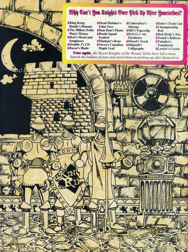 WWF Magazine Brain Teasers from July 1995! | WrestleCrap