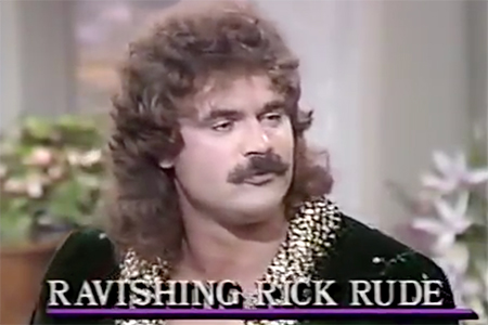 INDUCTION: Rick Rude on Regis & Kathie Lee - Featuring Ol' Rear Regis ...